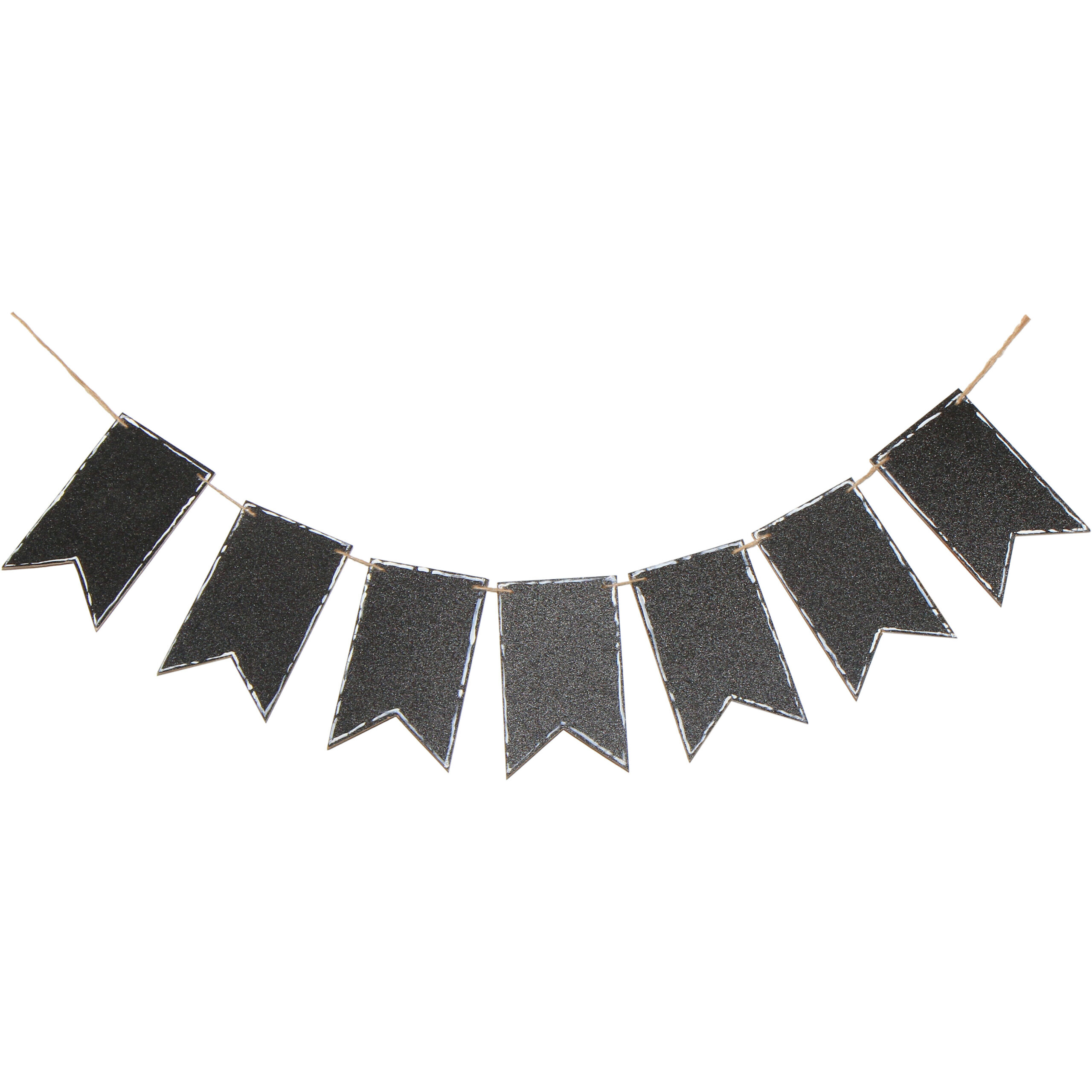 Chalkboard Pennant Banner