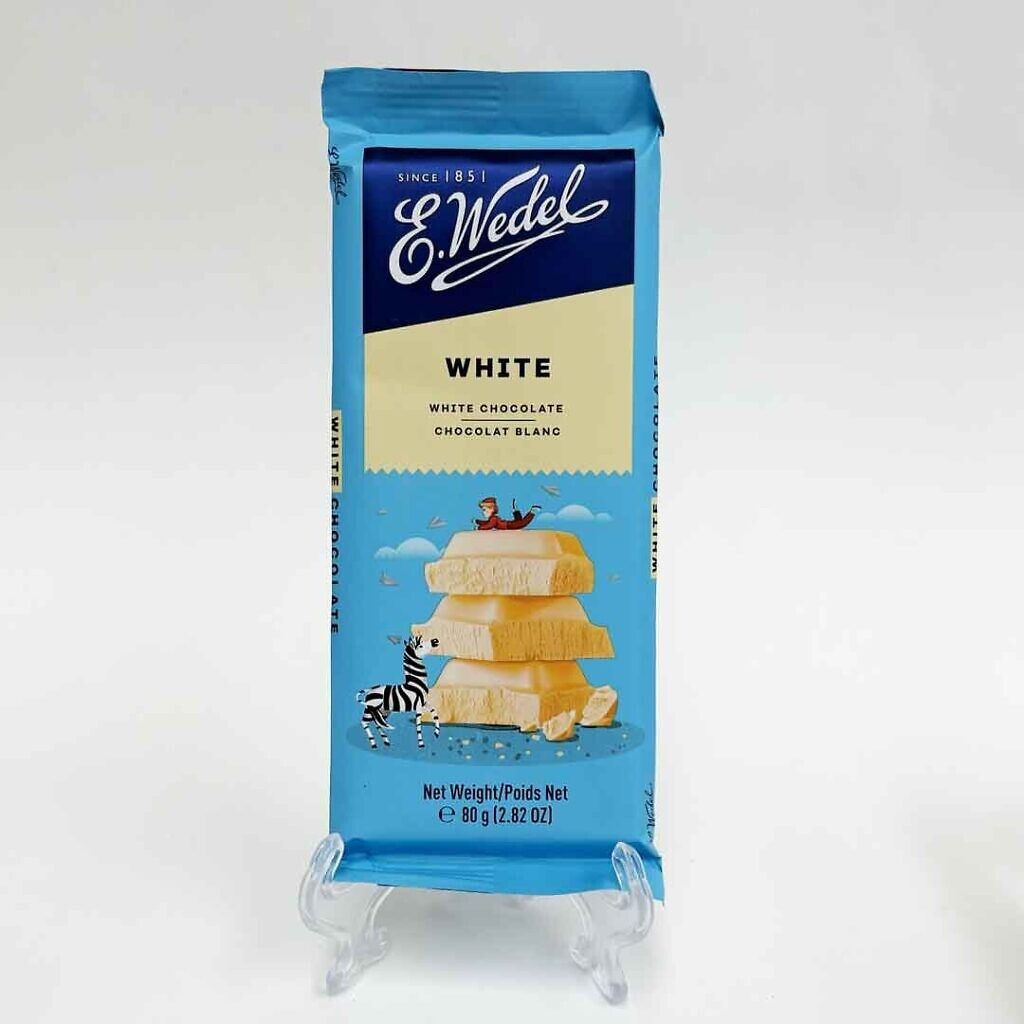 E. Wedel White chocolate bar. – FORPOST TRADE INC.